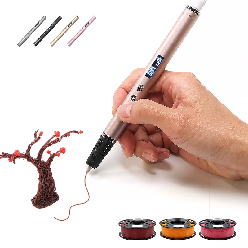 3D Printing Pen Kit for Adult Gifts New Generation Metal Housing ...