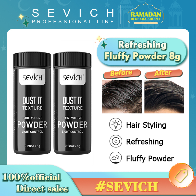 SEVICH Hair Volume Powder Increases Unisex Modeling Styling | Shopee ...