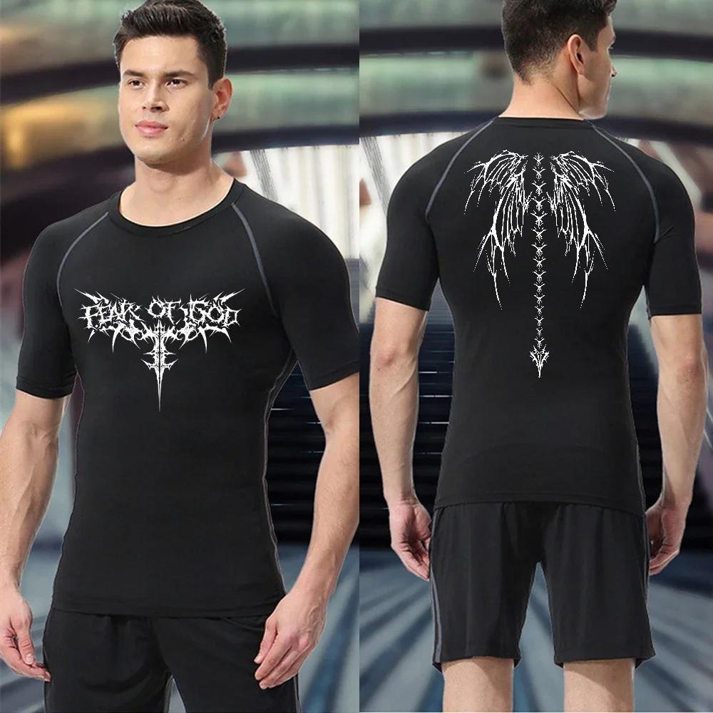 Men Sports Rash Guard Anime Berserk Guts Compression Shirt Fitness ...