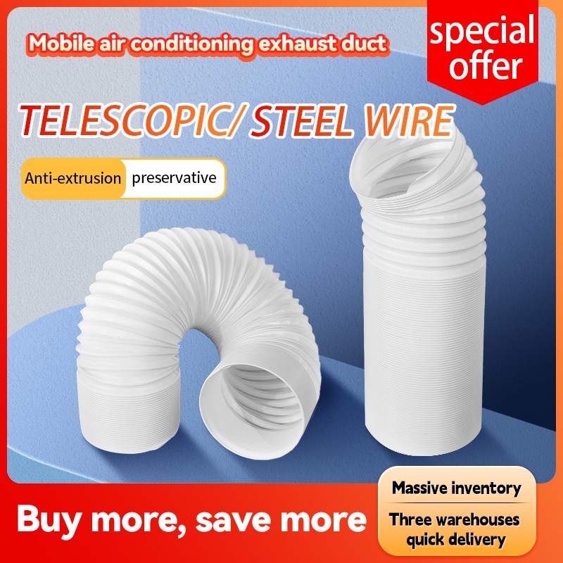 Portable Air Conditioner Hose, Universal Mobile Air Conditioning ...