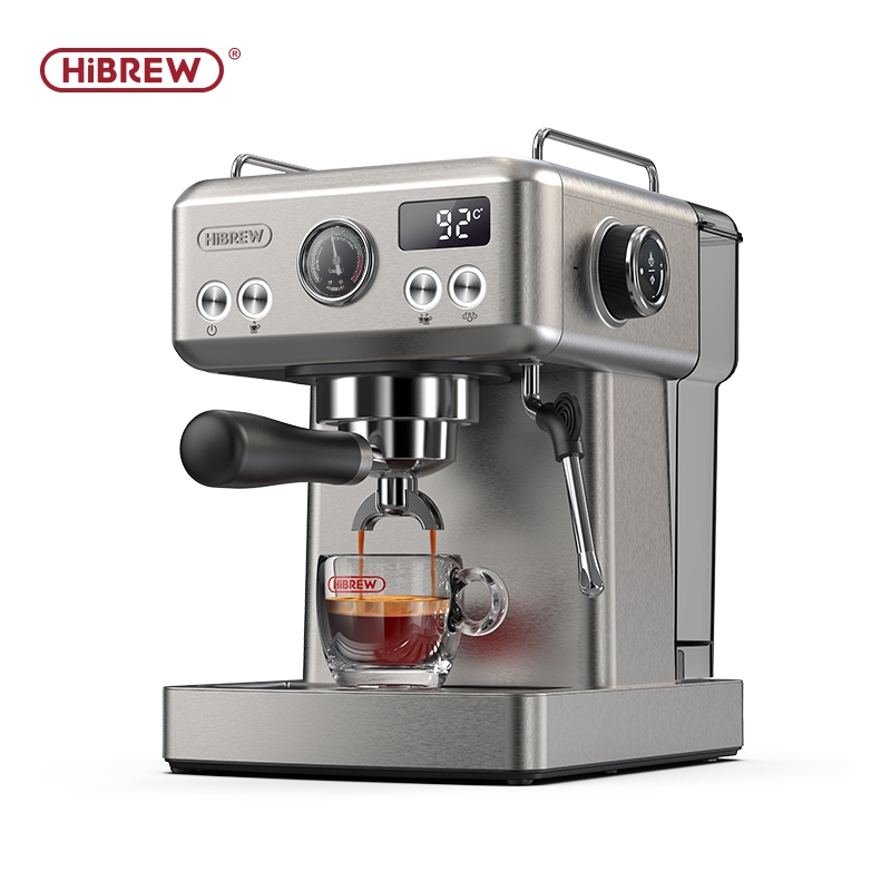 HiBREW 20Bar Semi Automatic Espresso Machine Temperature Adjustable ...