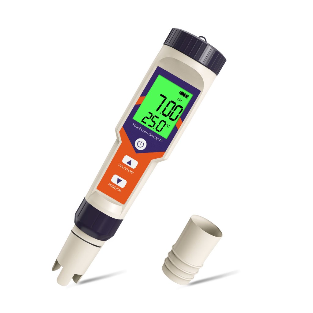 Yieryi Pool Salt Tester & PH Meter,Digital Salinity Meter for Pool ...