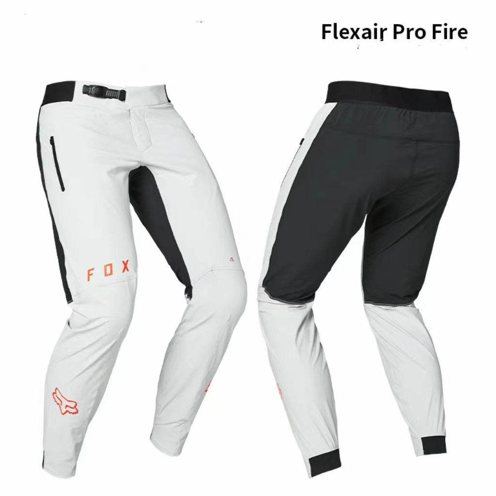 Fox Racing Flexair Pro Fire Alpha Pants Black White Pants MTB New Bike ...