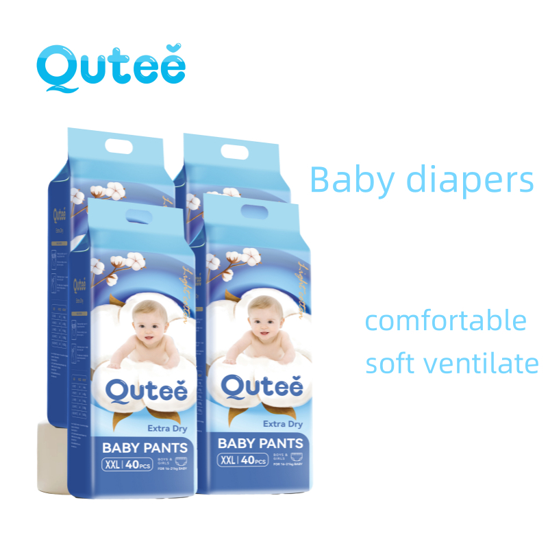 Qutee Extra Dry Diapers Baby Pants Lampin Bayi size XXL 16-21kg ...