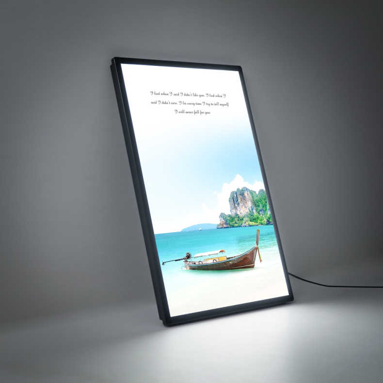led backlit frame light box led poster frame slim 40x60cm 50x70cm ...