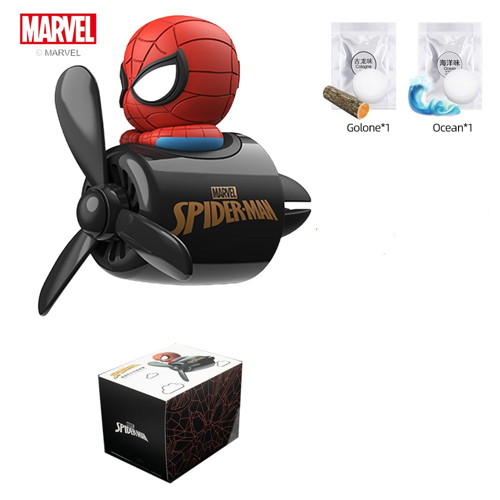 (Local Shipment) Car Air Freshener Teddy Bear Pilot Spider-Man Pikachu ...