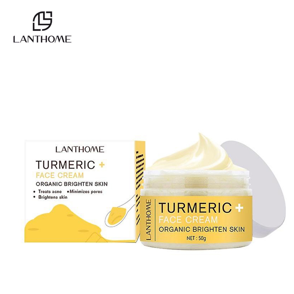 LANTHOME Turmeric Cream for Face Turmeric Moisturizing & Skin Repairing ...