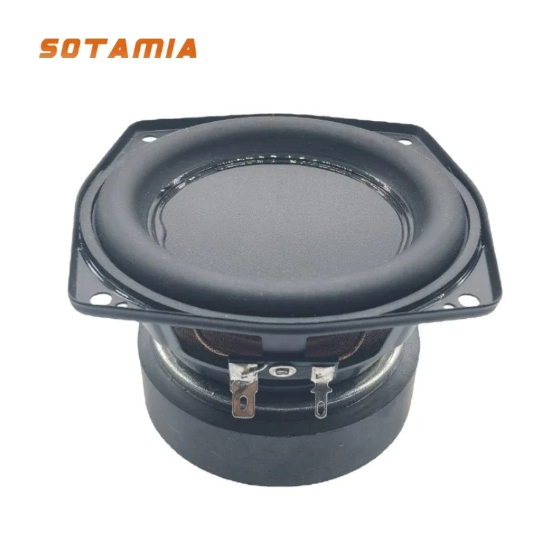 SOTAMIA 1Pcs 4 Inch Subwoofer Speaker 4 Ohm 40W Super Bass Speaker ...