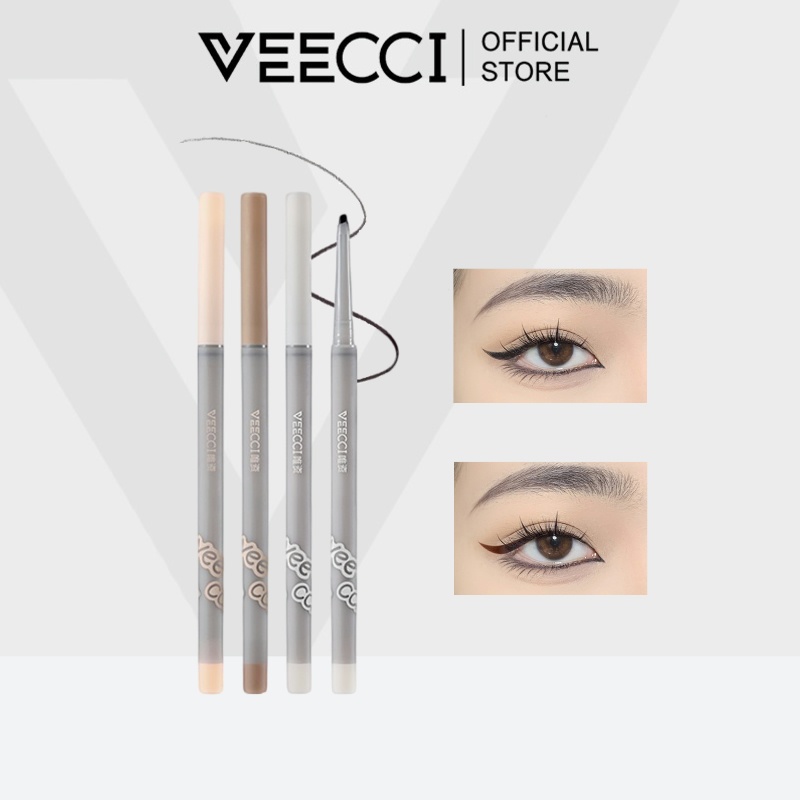 VEECCI Eyeliner Pencil Waterproof Quick Dry Anti-blooming Waterproof ...