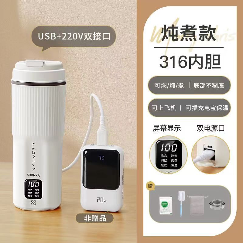 [Ready Stock] Japan SDRNKA (USB+Plug) LCD Display Portable Boiling ...
