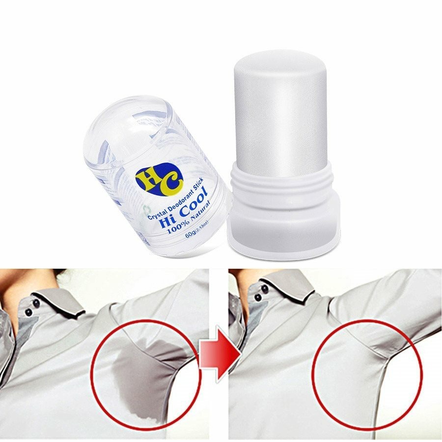 Hi Cool Deodorant Natural Stick Tawas Batu Crystal Deodoran For Armpit ...