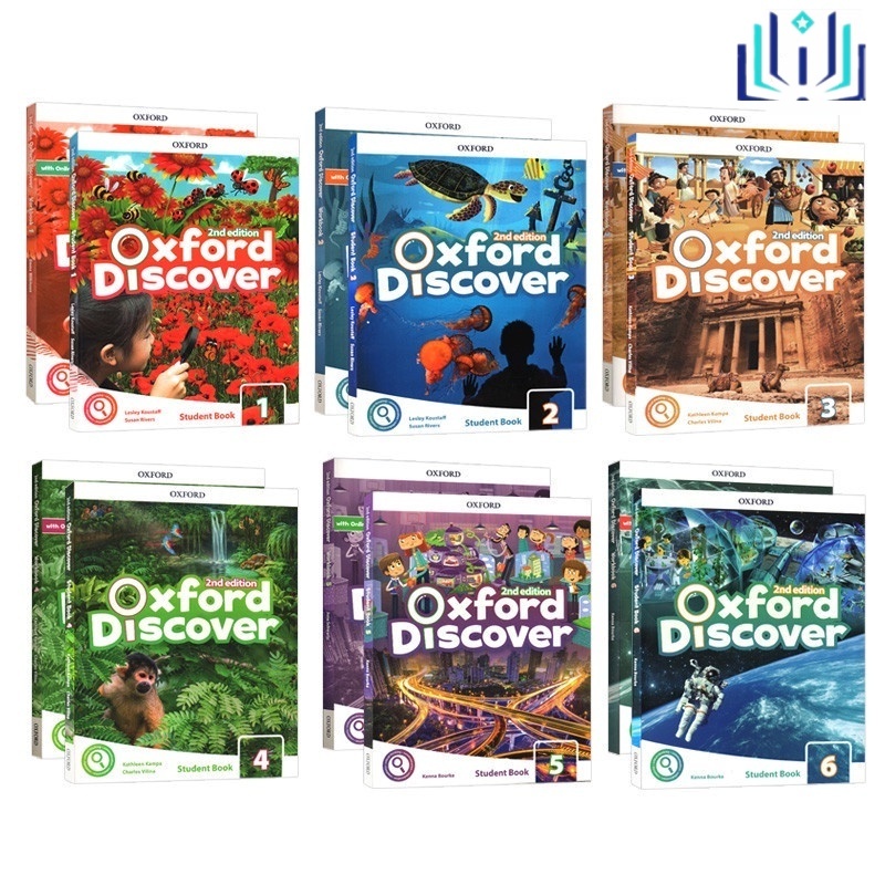 English Original “Oxford Discover 2nd Edition Level 1/2/3/4/5/6 ...