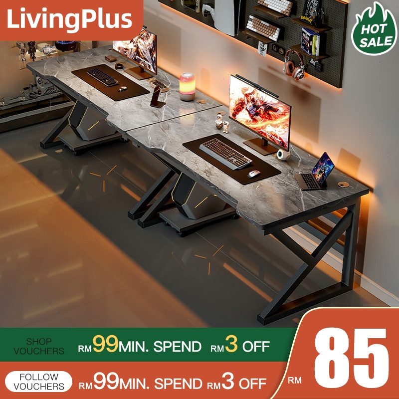 Meja Komputer 140/160CM Gaming Table Thicker & Stable Anti-Scratch ...
