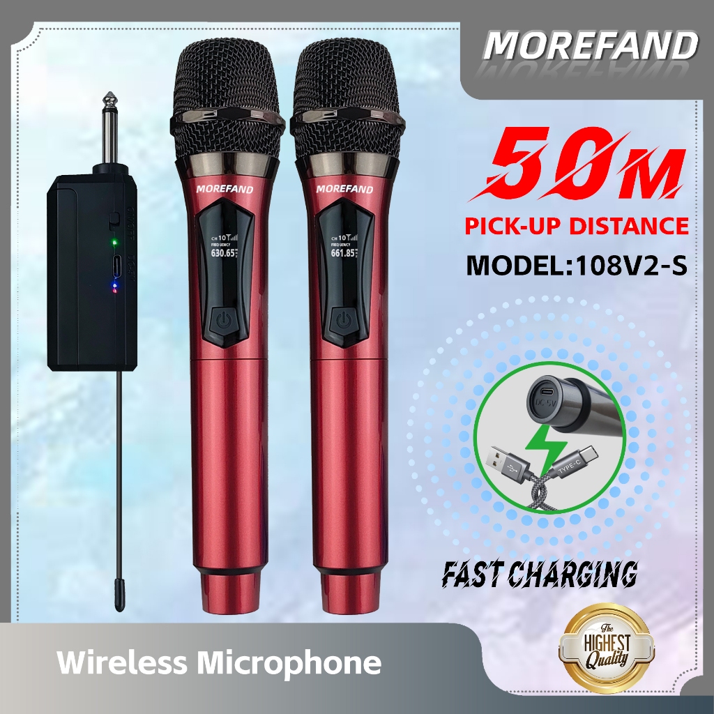 Universal wireless microphone U segment singing karaoke machine TV ...