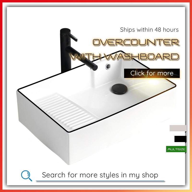 Countertop Basin Side Underwater Countertop Laundry Basin with ...