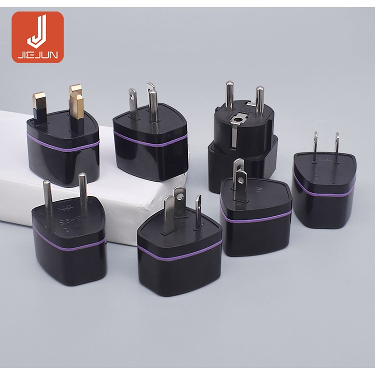 Universal AU UK US EU Plug Adapter US to EU Converter Black/White Australian Euro Travel Adapter ...