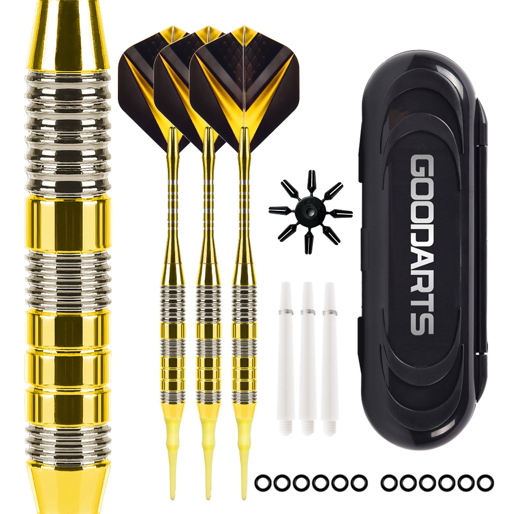 GOODARTS 3 pcs Electronic Dart Set 21 grams Professional Brass Soft Tip ...