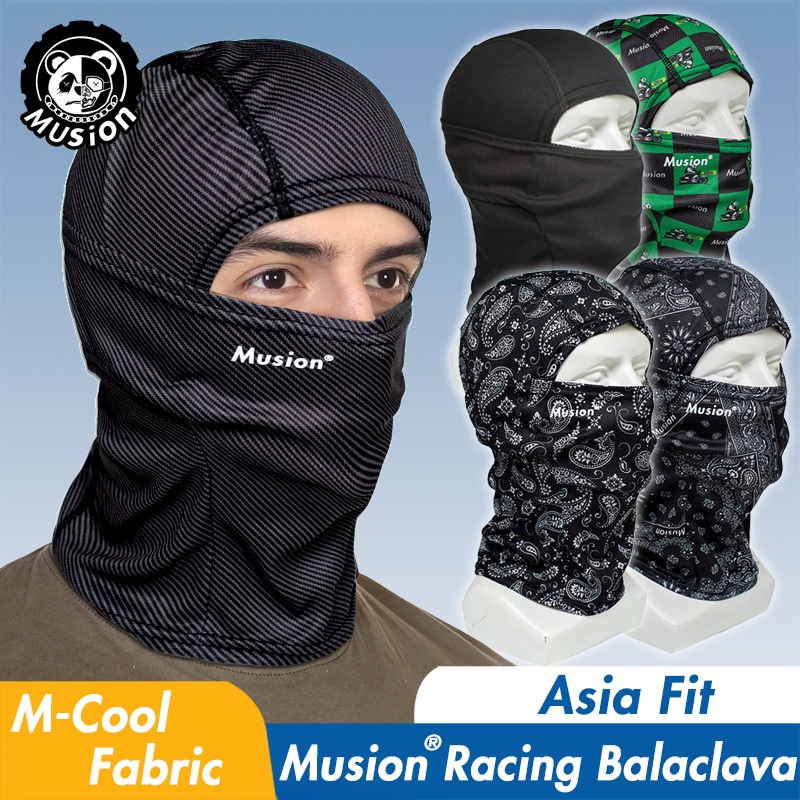 Musion Balaclava Motorcycle Mask Sun Protection Bicycle Full Face Mask ...