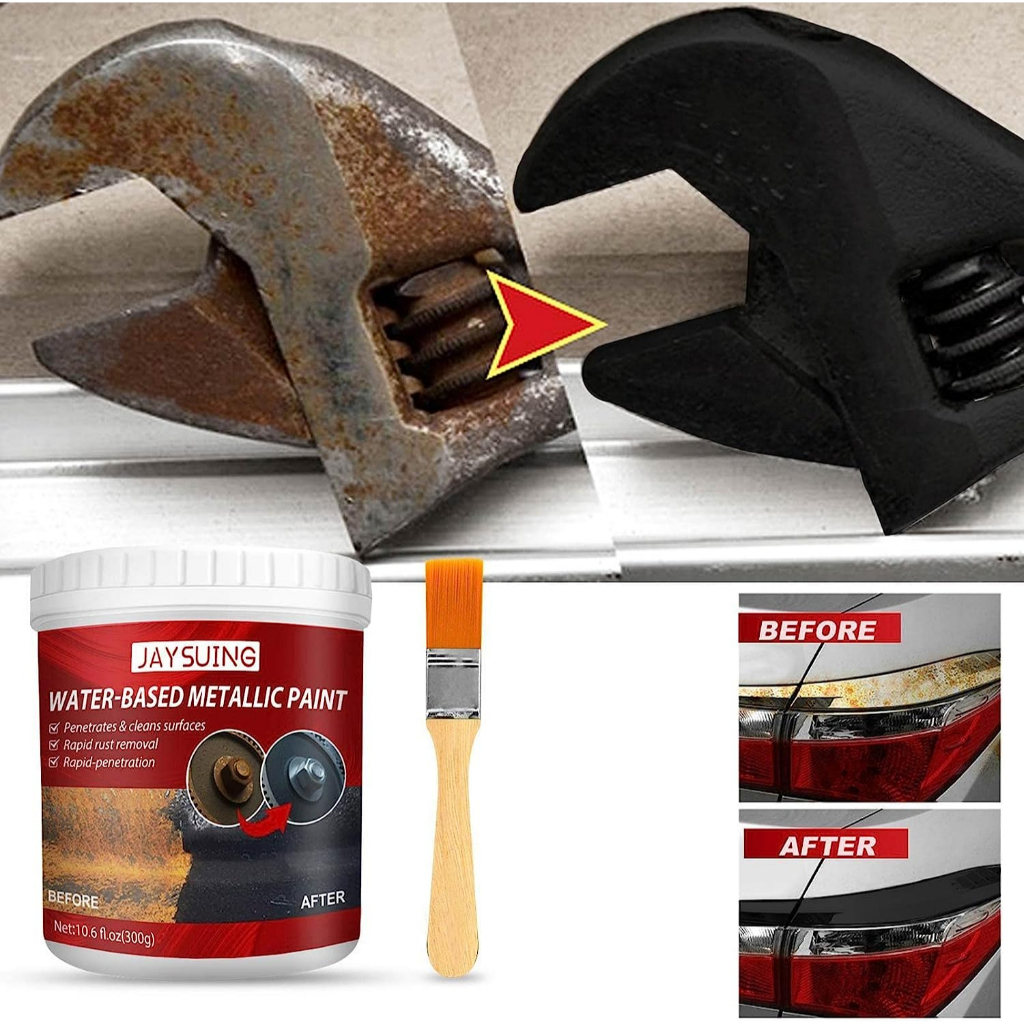 Rust Converter Water Based Metallic Paint , Multi Purpose Anti-Rust ...