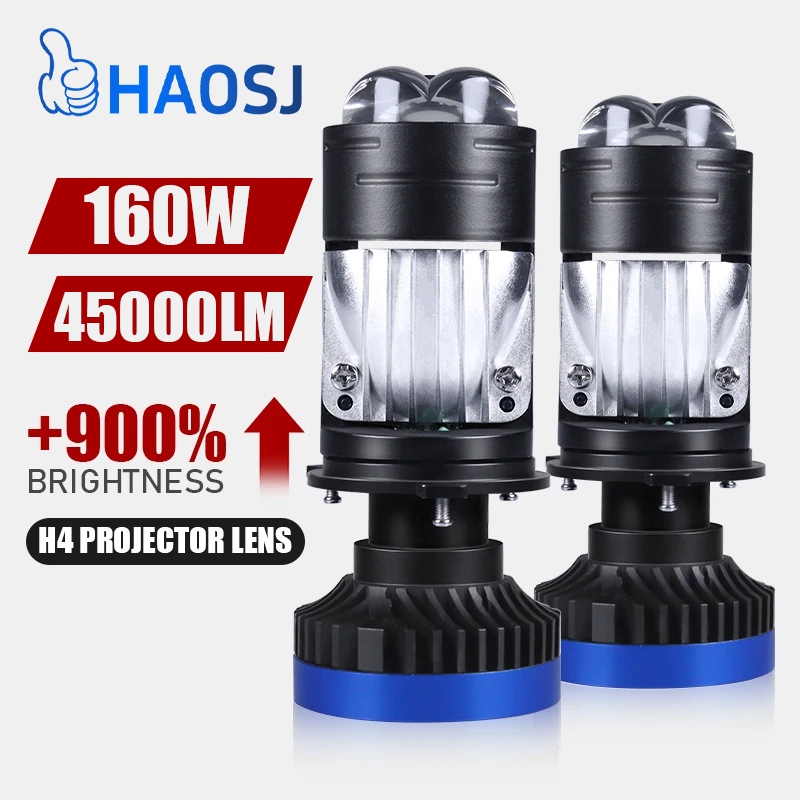 Laser Lens Headlight Super Bright Spotlight H4 Headlight Matrix ...