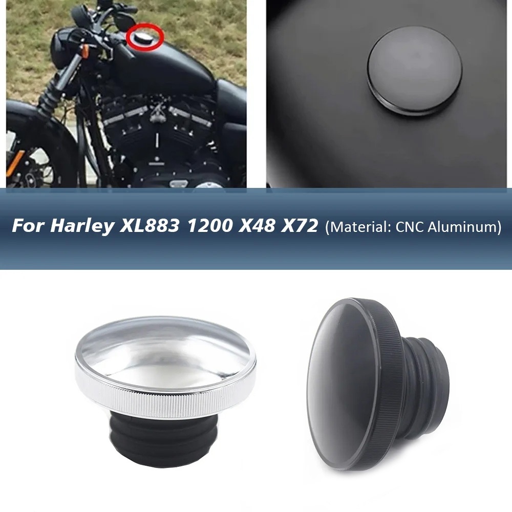 Motorcycle Fuel Tank Cap Oil Fuel Gas Tank Cover For Harley XL883 1200 X48 X72 | Shopee Malaysia