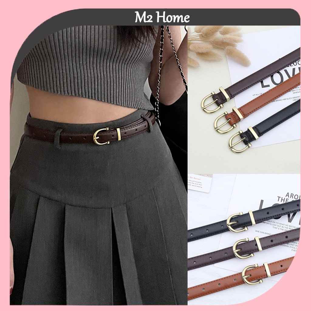 *READY STOCK*Retro Belt Casual Pin Buckle Belt Simple And Versatile ...