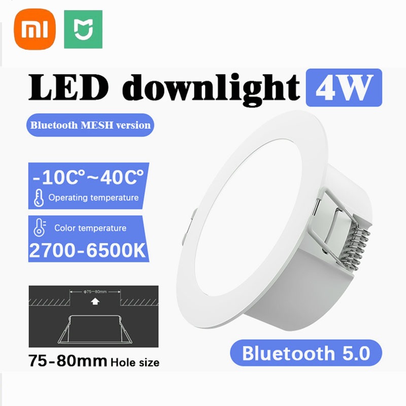 Xiaomi smart home LED downlight bluetooth MESH version ceiling barrel ...