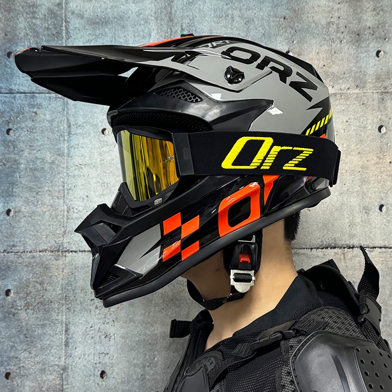 Motocross helmet mountain bike helmet ATV helmet racing helmet unisex ...