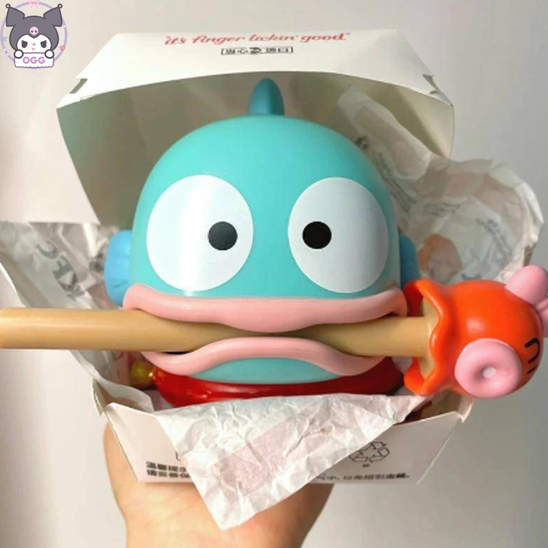2024 KFC Spring Festival Co branded Sanrio Hangyodon Wooden Fish Toy ...