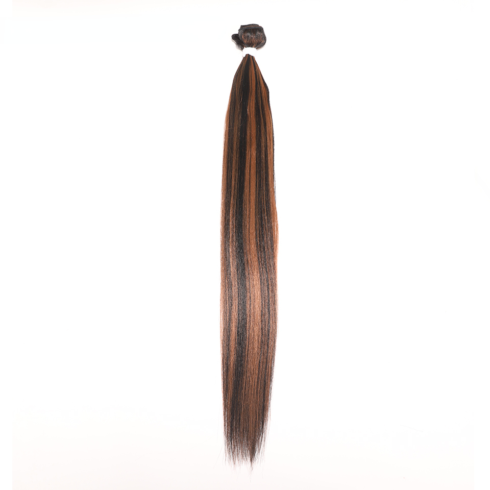 Bone Straight Hair Extensions Ombre Blonde Hair Bundles Super Long Hair ...