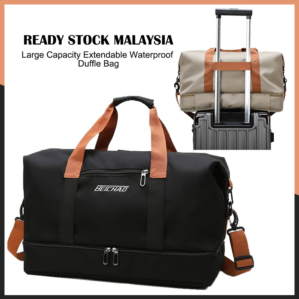 Travel Luggage Bag Fashion Unisex Beg Duffel Bag Lelaki Wanita Beg ...