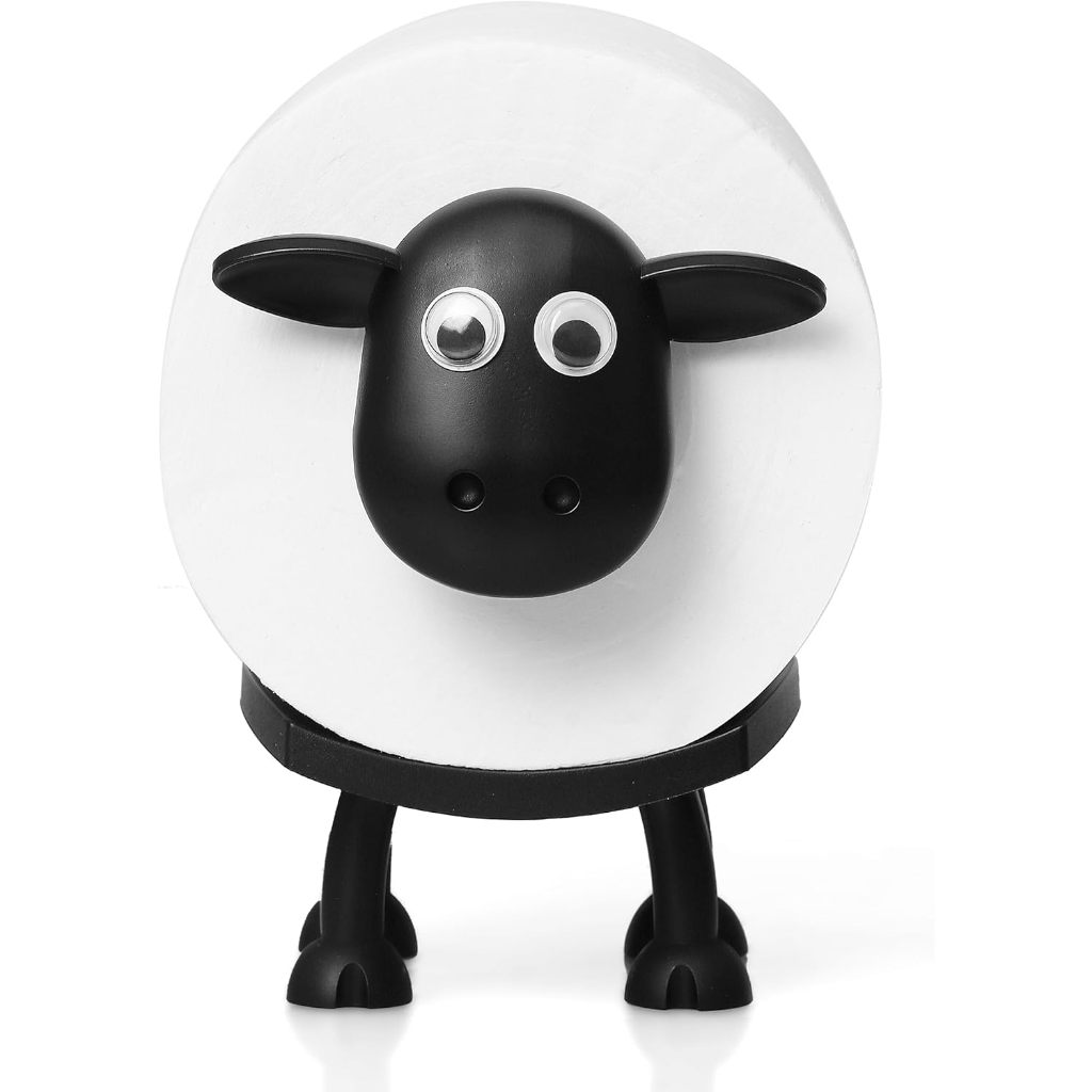 Sheep Toilet Roll Holder - Funny Toilet Paper Holder Free Standing ...