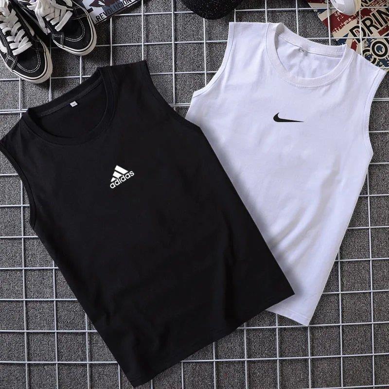 Men Tank Top Sleeveless Vest Singlet Elastic Sports Fitness Vest ...