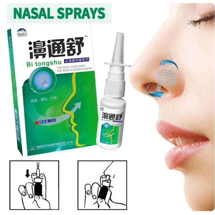 Nasal Sprays Chronic Rhinitis Sinusitis Spray Herb Chinese Medicine ...