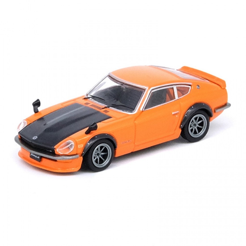 Inno64 IN64-240Z-ORG 1/64 NISSAN FAIRLADY Z S30 ORANGE WITH CARBON ...