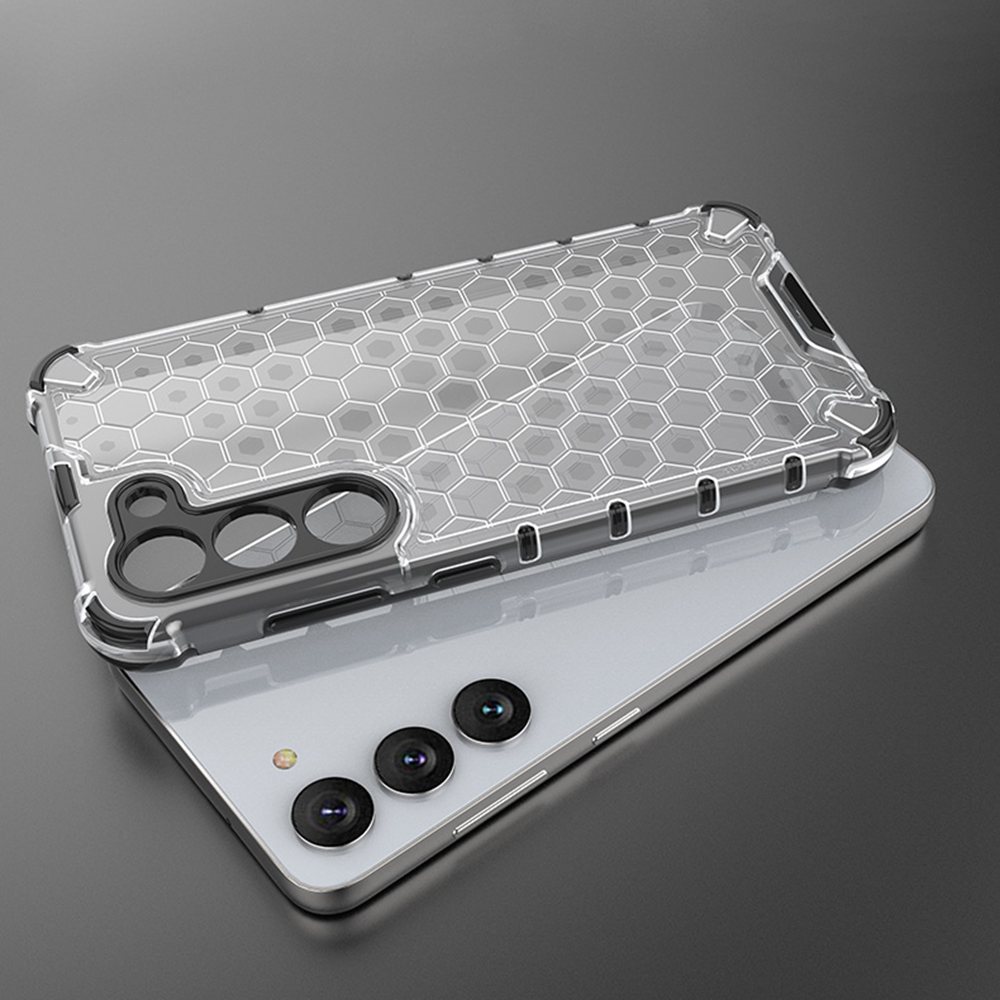 Hard Casing Samsung Galaxy S23 S24 Ultra Plus FE Case Half-transparent ...