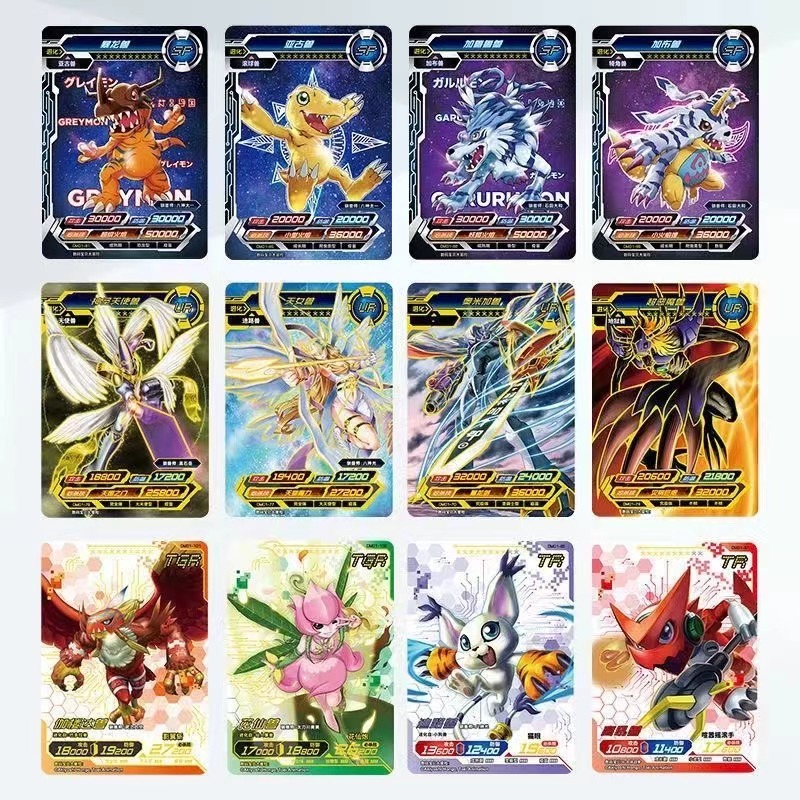 Card Game Digimon Card Legendary Edition SP Card UR Transparent TGR ...