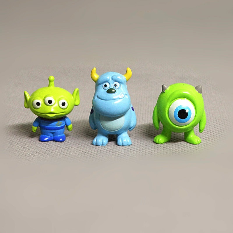 1Pcs 2-3cm Toy Story Aliens Monsters, Inc James P. Sullivan Monsters ...