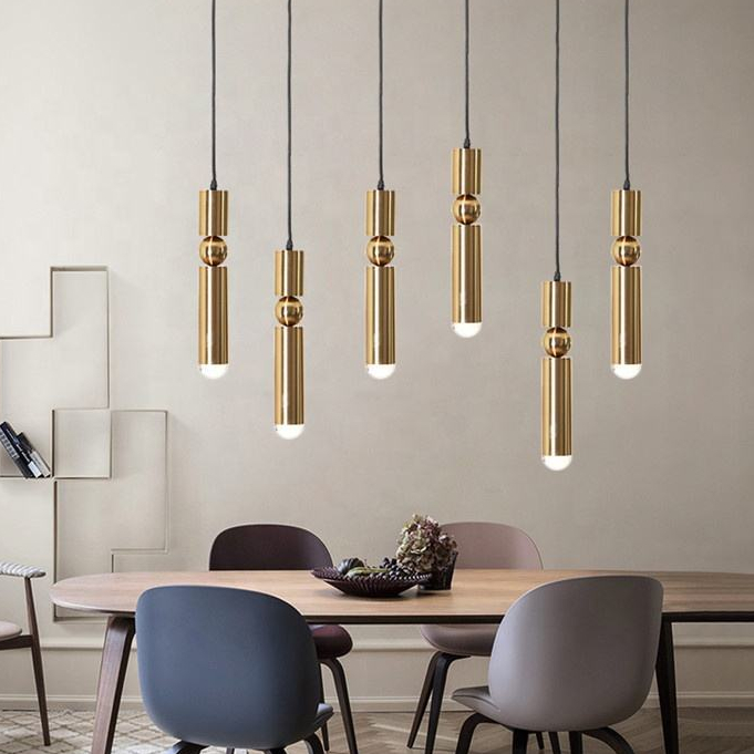 CYLINDRICAL CHANDELIER PENDANT LIGHT LAMPU GANTUNG LAMPU SILING LED ...