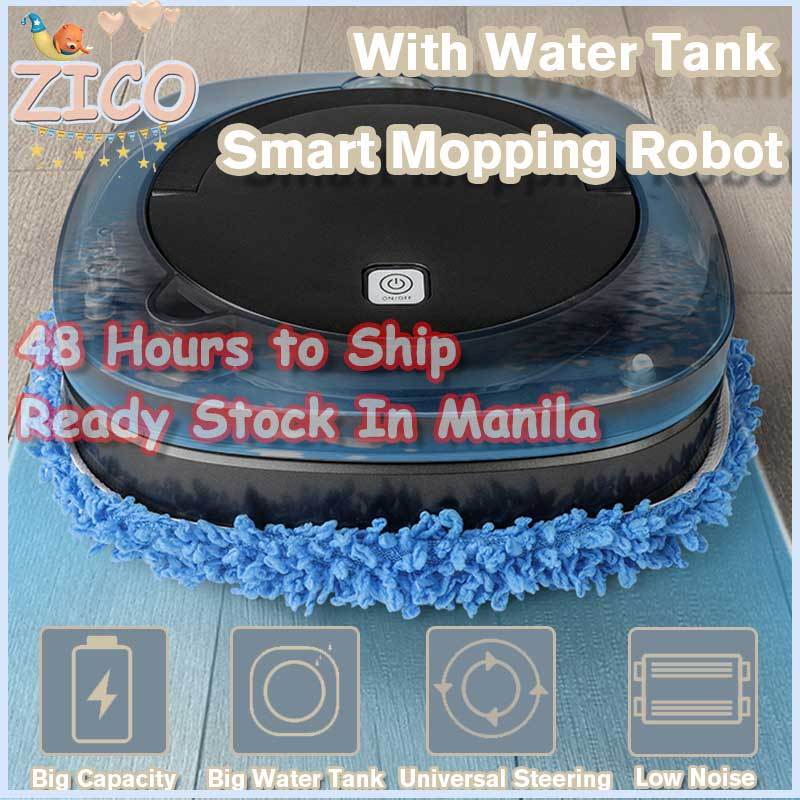 Smart Mopping Robot Electric Rechargeable Sweeping Cleaner with Water ...