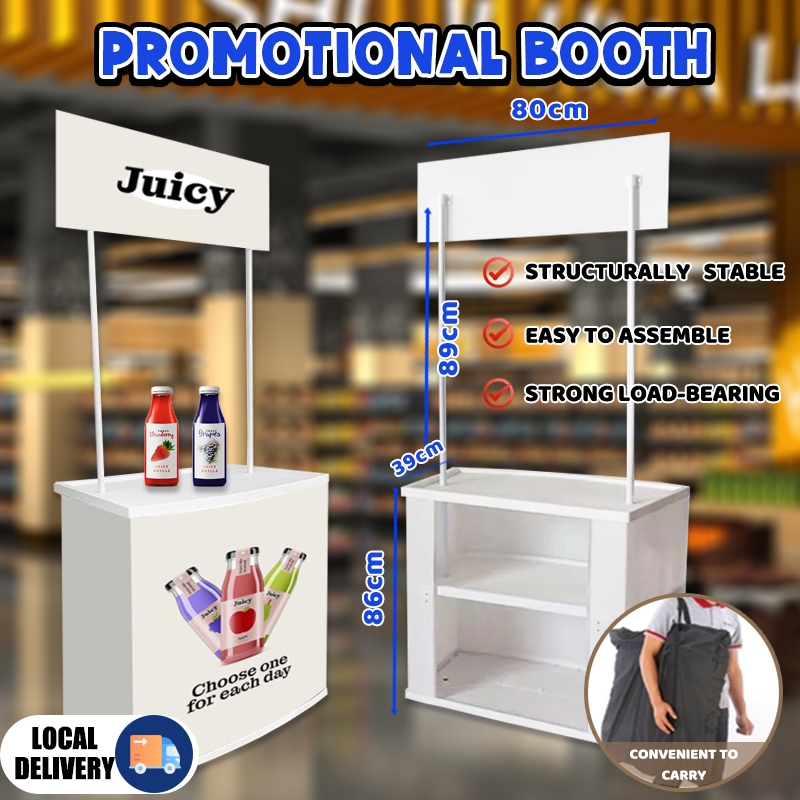 counter exhibition booth counter booth meja booth High cost-performance ...