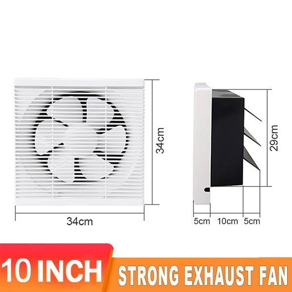 OOKAS Exhaust Fan Kitchen Ekzos Fan Bilik Kipas Dapur Asap Household ...