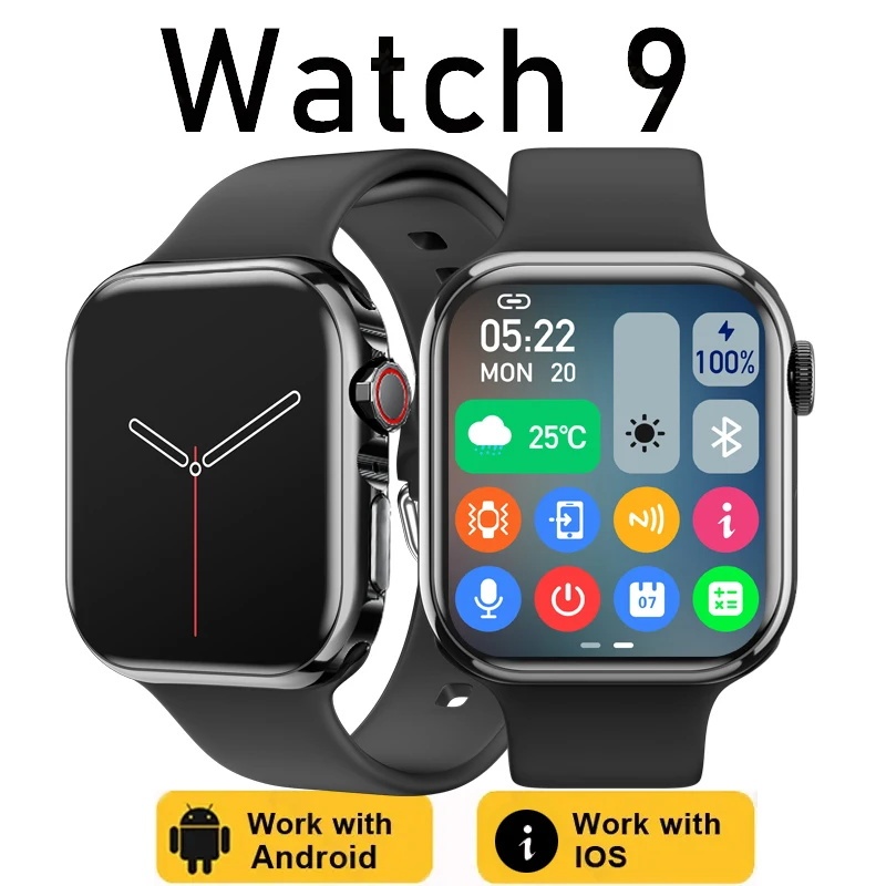 2024 New Smart Watch Women Ultra S9 NFC Smartwatch Men BT Call ...