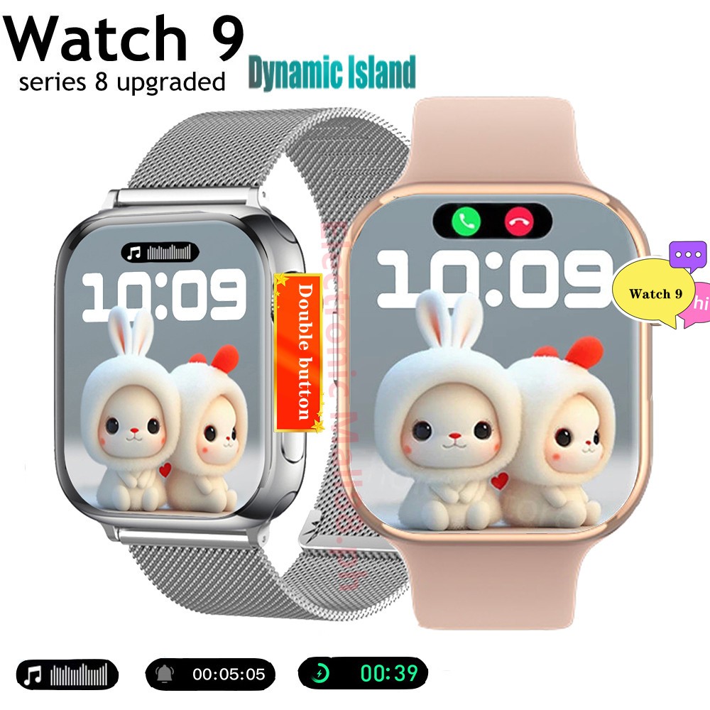 IW9 MINI Smart Watch Men Women 41mm 45mm Dynamic Island NFC watch 9 ...