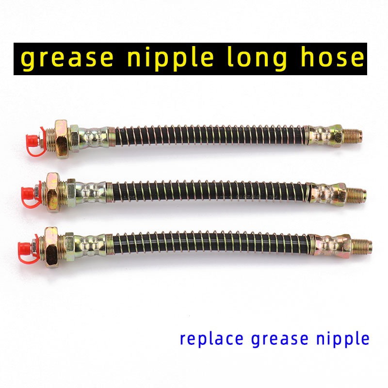 Grease Nozzle Extension hose Grease Gun Connector grease nipple long ...