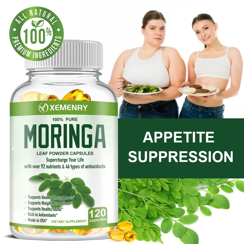 Moringa Capsules | 100% Pure Single Source Moringa Leaf Powder ...