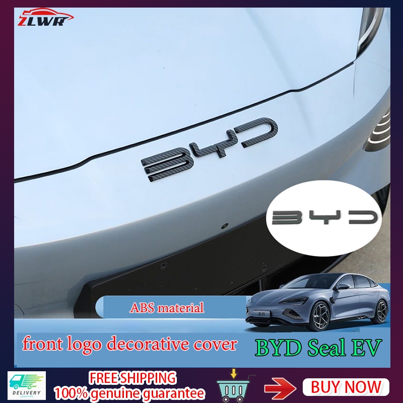 ZLWR BYD Seal EV front car logo decorative cover ABS material BYD Seal ...