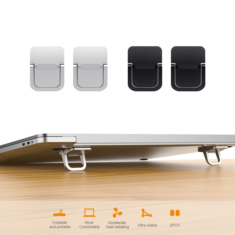 Mini Alloy Laptop Stand 10-18 inches Universal Foldable Invisible ...