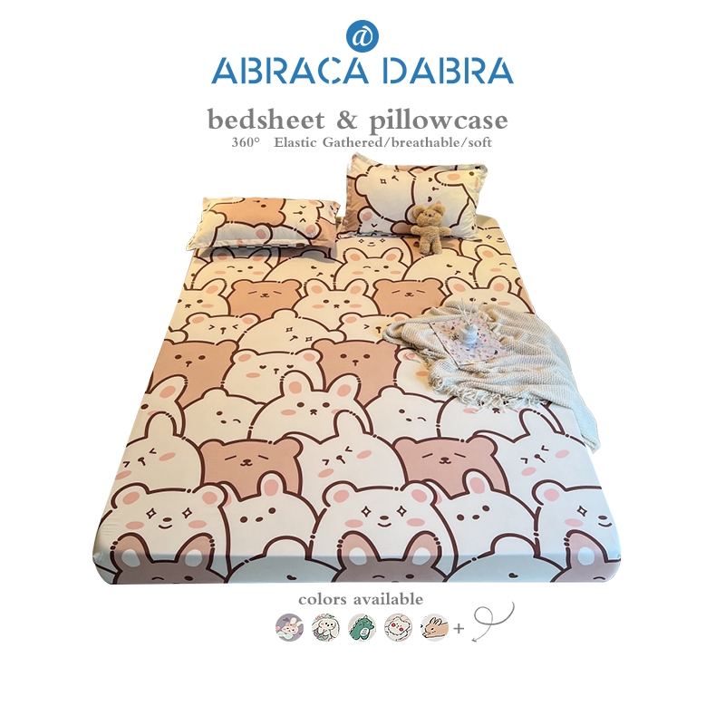 Abraca Dabra Fitted Bedsheet - Queen/King/Single | Shopee Malaysia