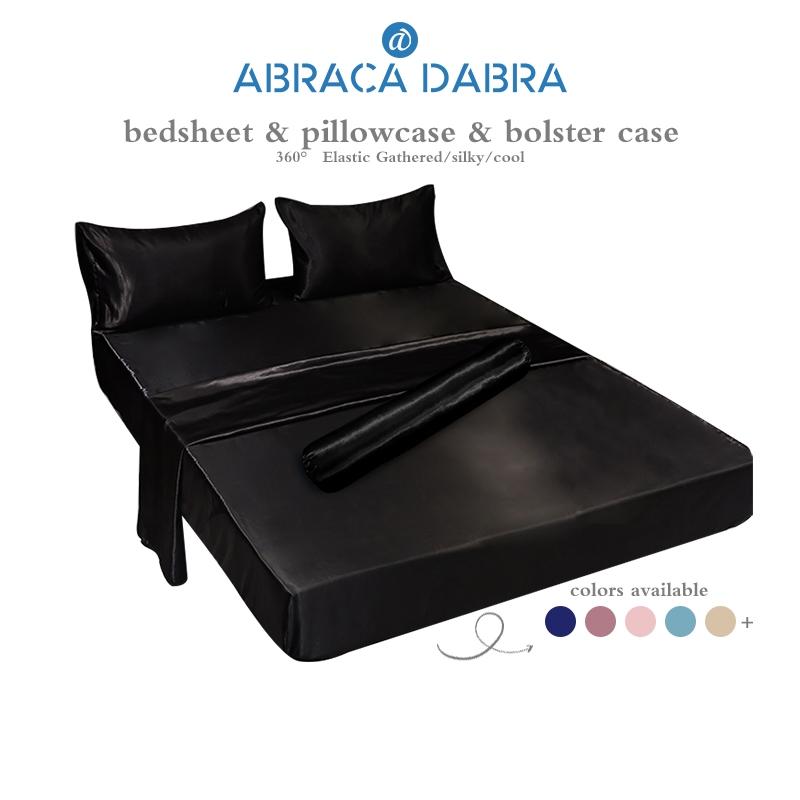 Abraca Dabra Super Smooth Satin Silk Quilt Cover With Zipper - Single ...